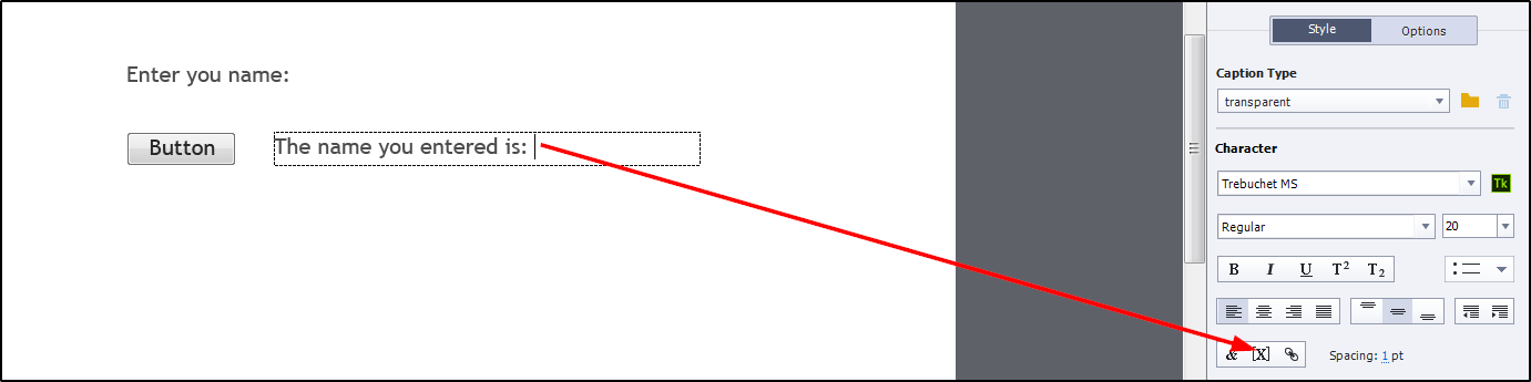 How to create user-defined variables in Adobe Captivate Classic